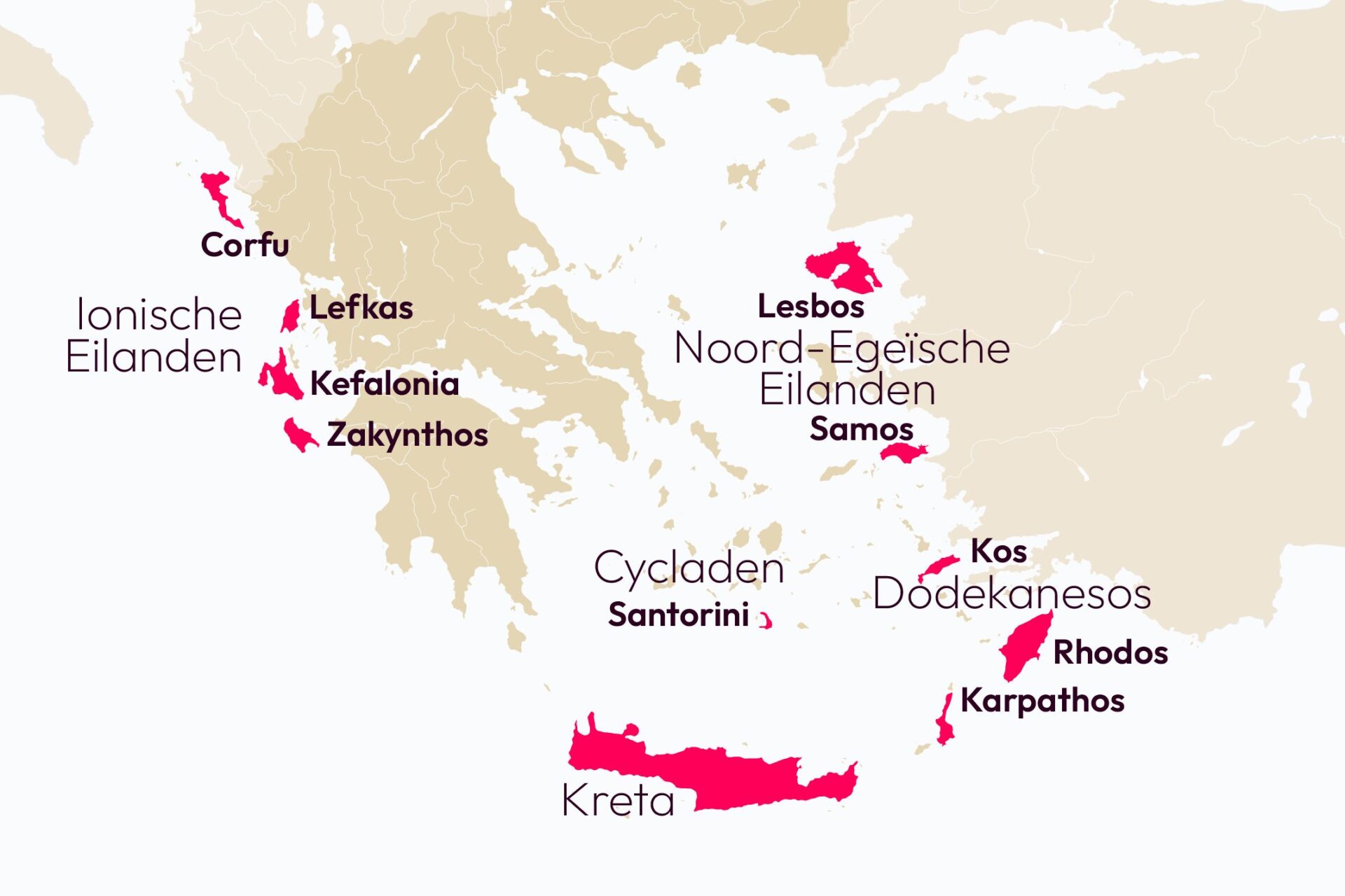Op vakantie naar Griekenland: welk Grieks eiland moet je kiezen?